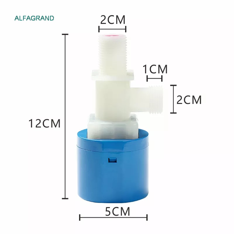 1/2 Inch Plastic automatic water tank float valve pond water level ...